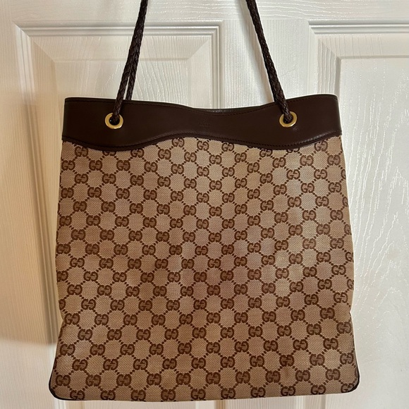 Gucci | Bags | Authenticated Gucci Monogram Shoulder Bag | Poshmark